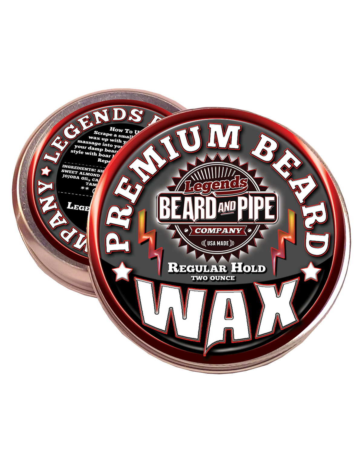 BEARD SUPPORT & CONTROL WAX by LEGENDS BEARD™